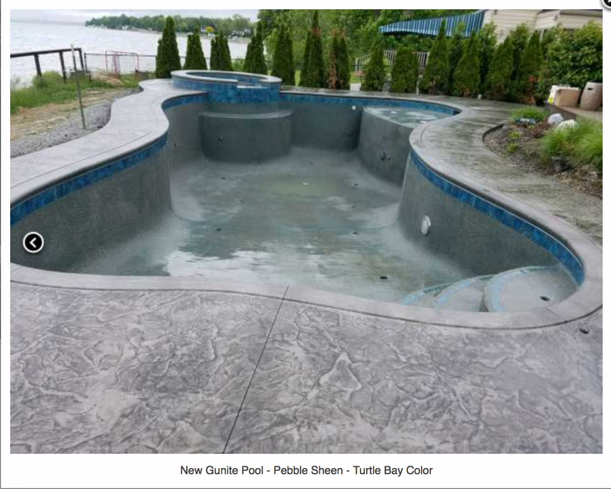 Pebble Technology - Hotshot Pool Finishes